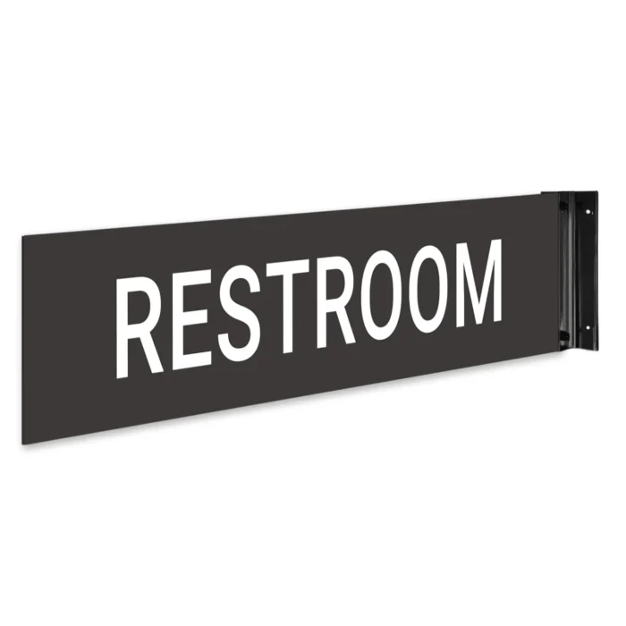 Restroom Projecting Sign, Double Sided, | Restroom Signs | SKU: MODS ...