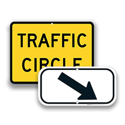 Supplemental Traffic Warning Signs | Enhance Safety & Flow | SignMods.com