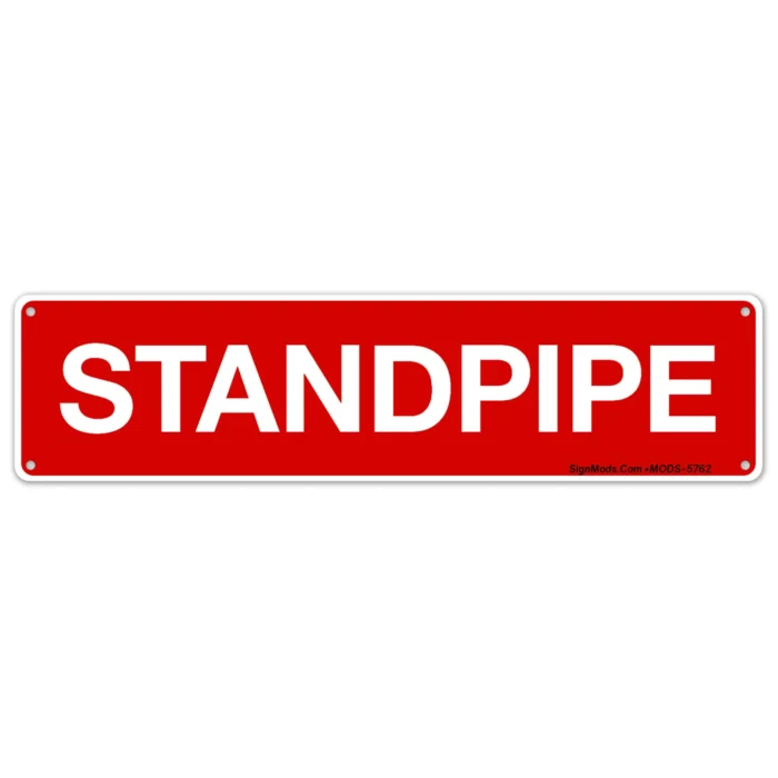 Standpipe Sign, Fire Safety Sign | Standpipe Signs | SKU: MODS-5762 ...